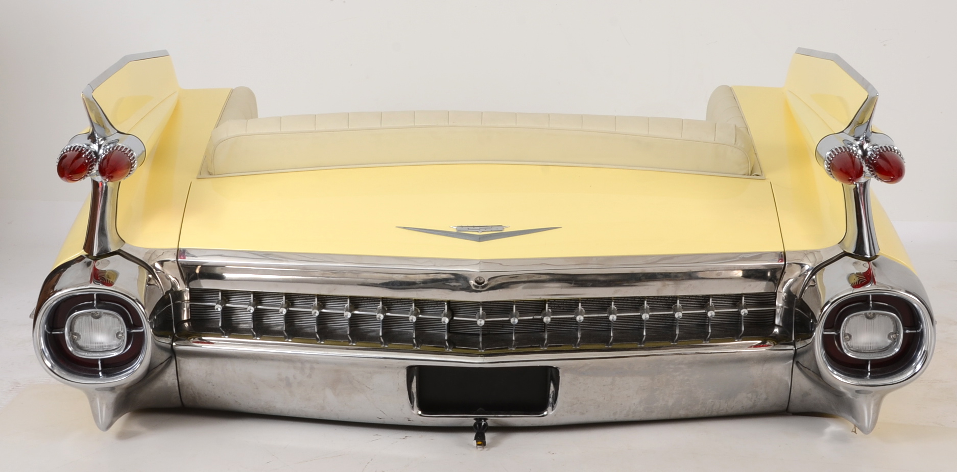 1959 Cadillac Car Couch With Two Matching Ottomans | EBTH