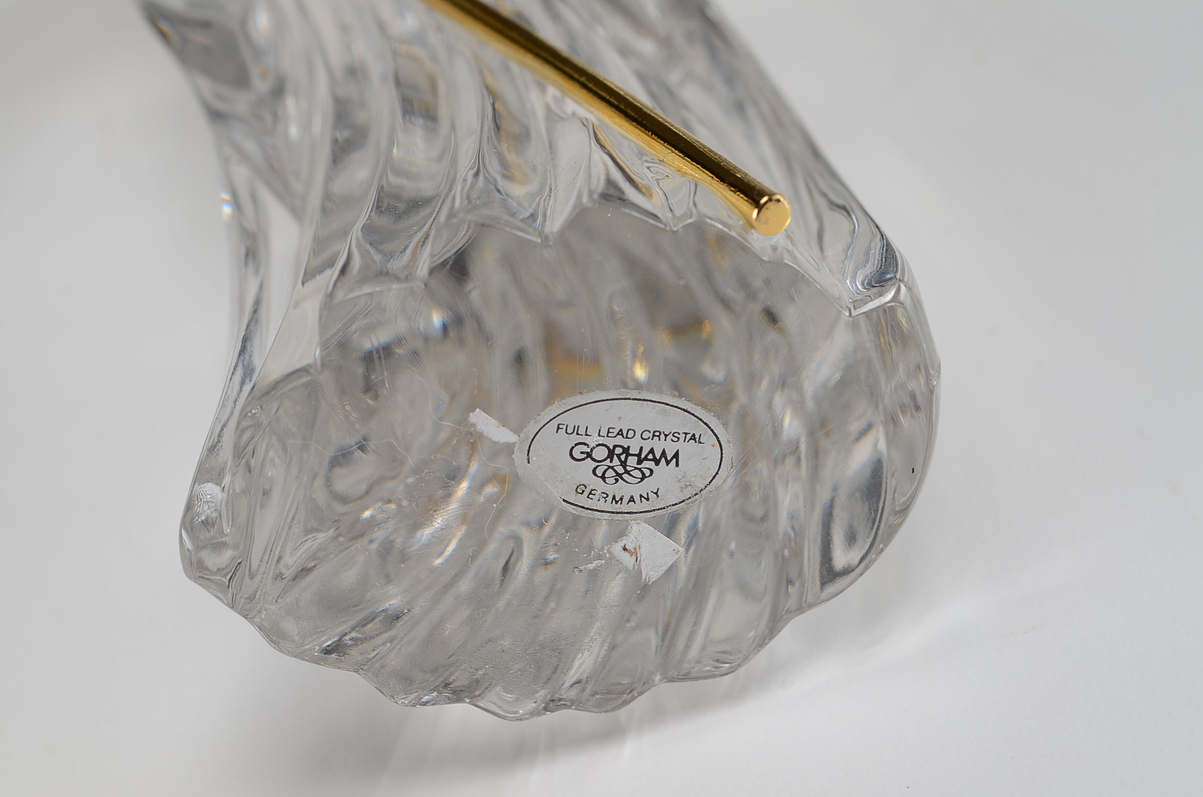 Lead Crystal Figurine Nativity Group From Gorham | EBTH