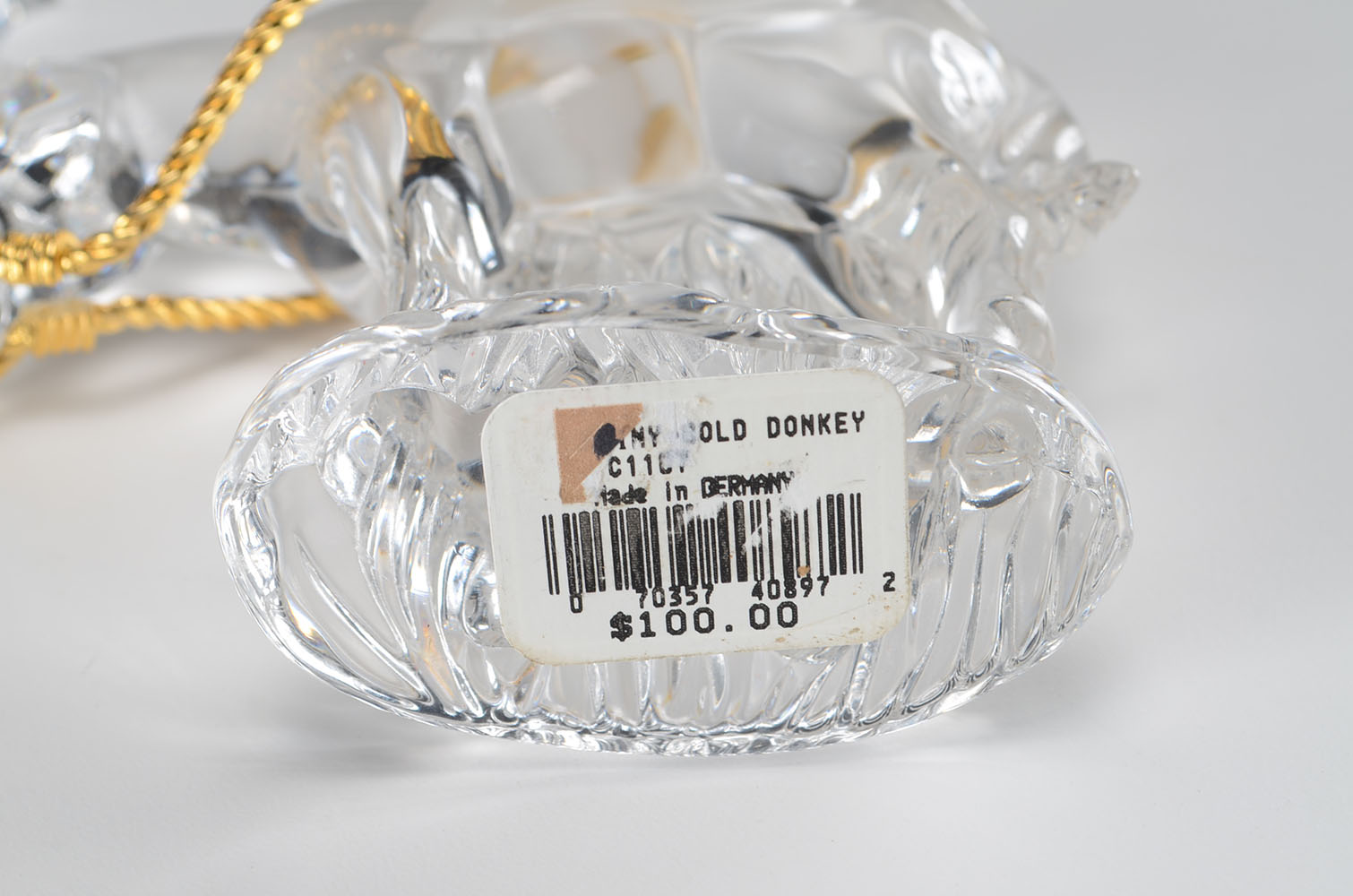 Lead Crystal Figurine Nativity Group From Gorham | EBTH