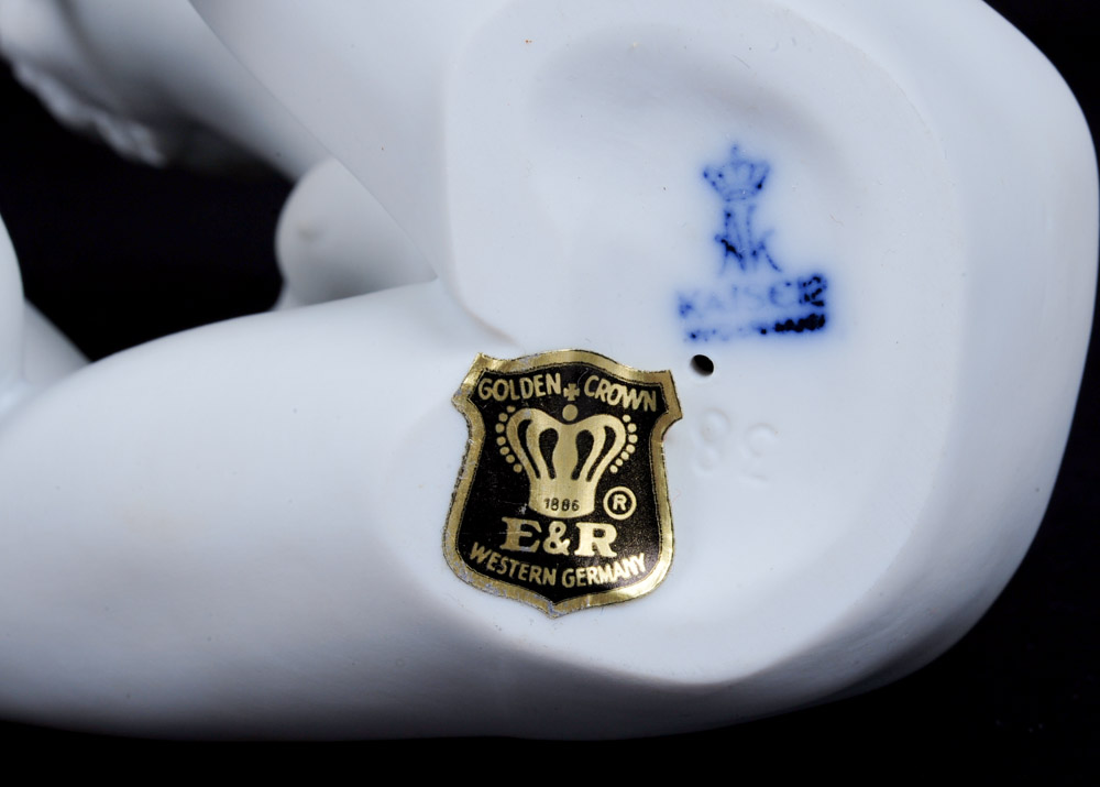 Trio of Kaiser Porcelain Figurines of Women | EBTH