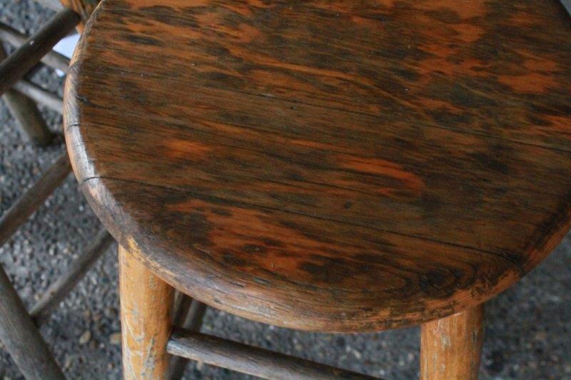 Red Bull Bar Table with Four Wooden Stools | EBTH