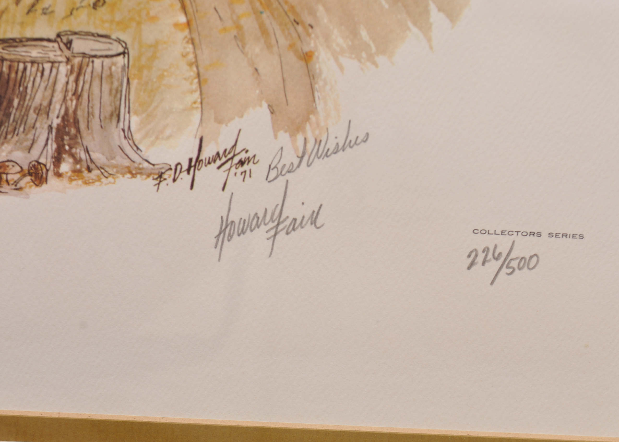 Signed Howard Fain "Pioneers of Progress" Prints | EBTH