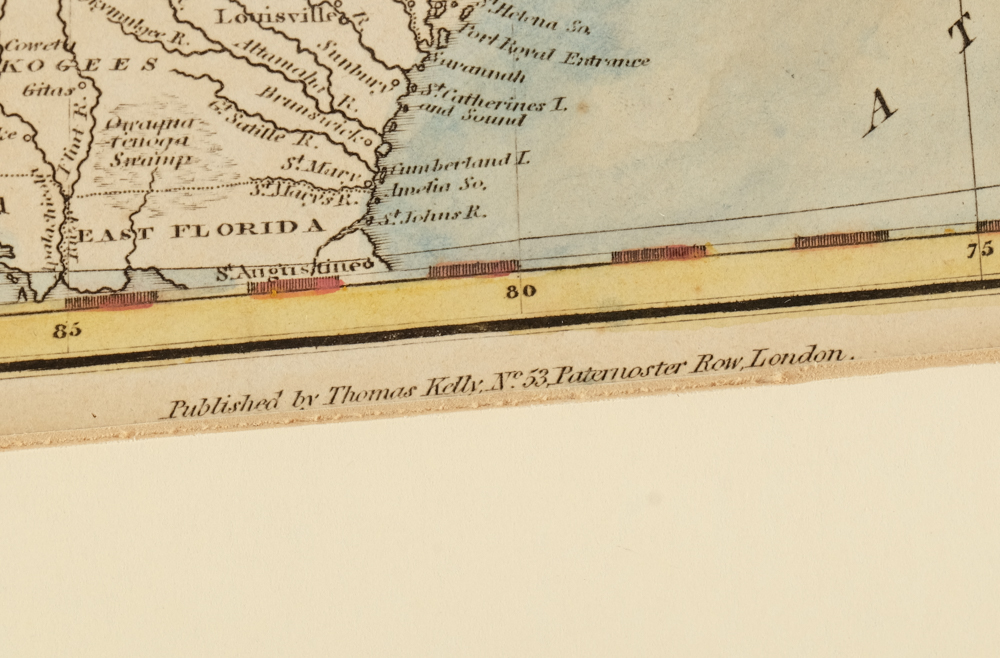 1817 Map of Eastern North America | EBTH