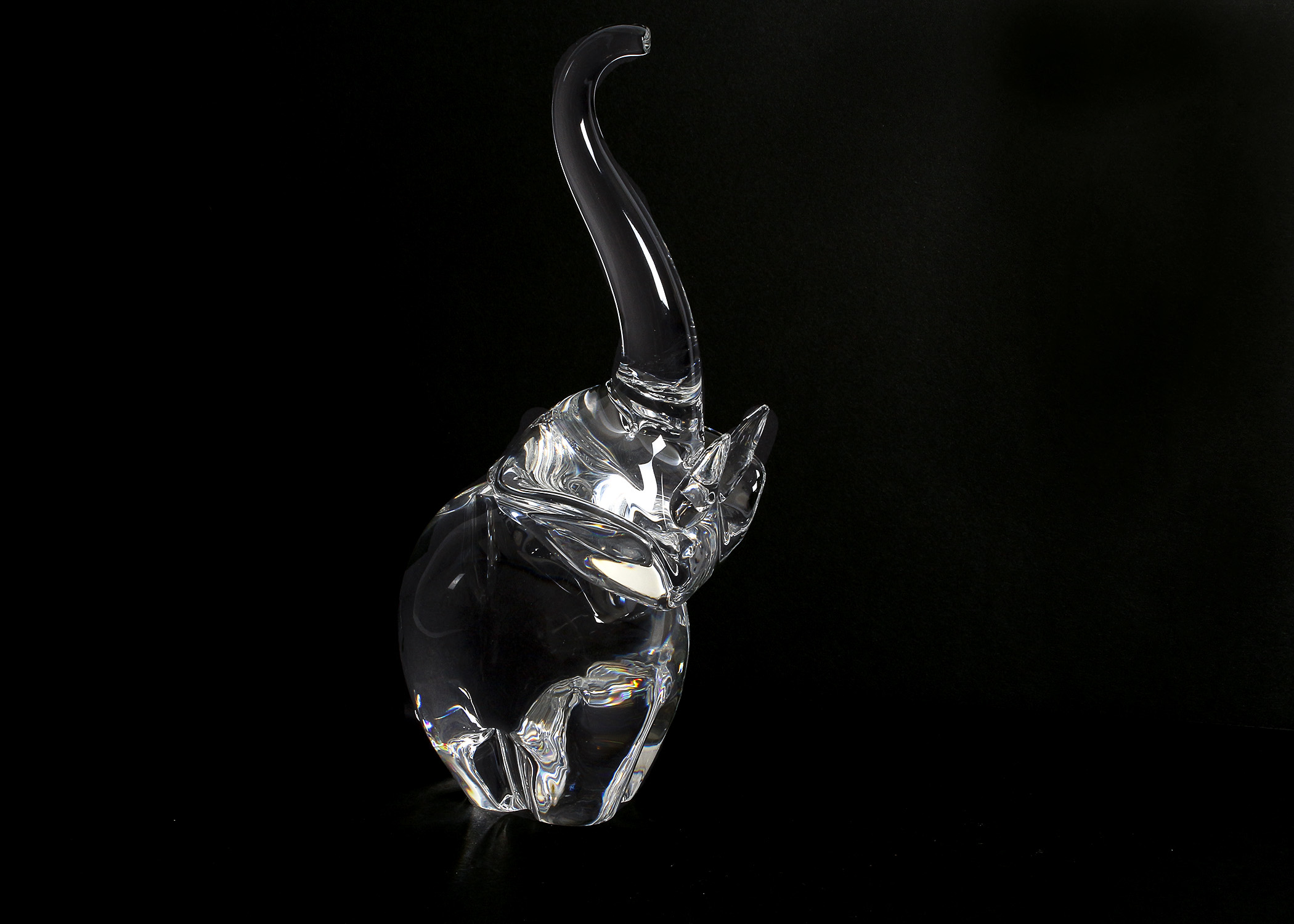 Steuben Crystal Elephant | EBTH