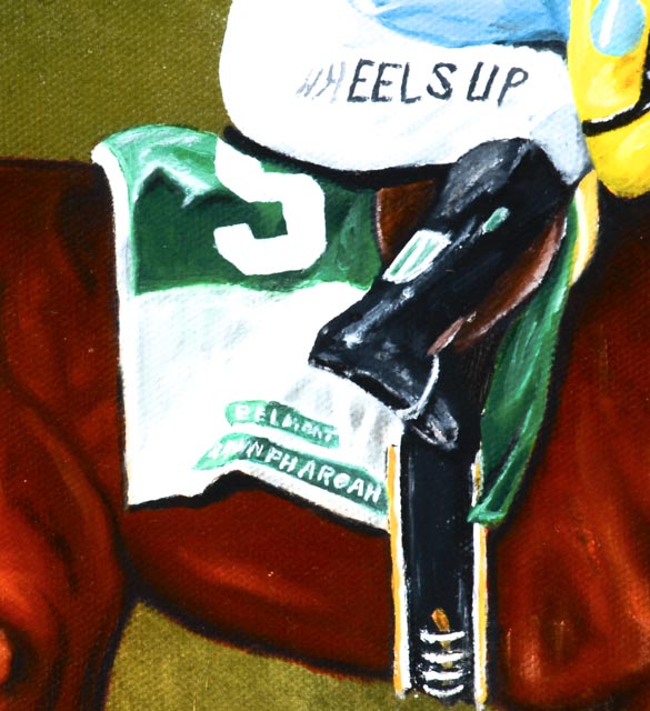 Ron Lightner Original Oil Painting "American Pharaoh" | EBTH