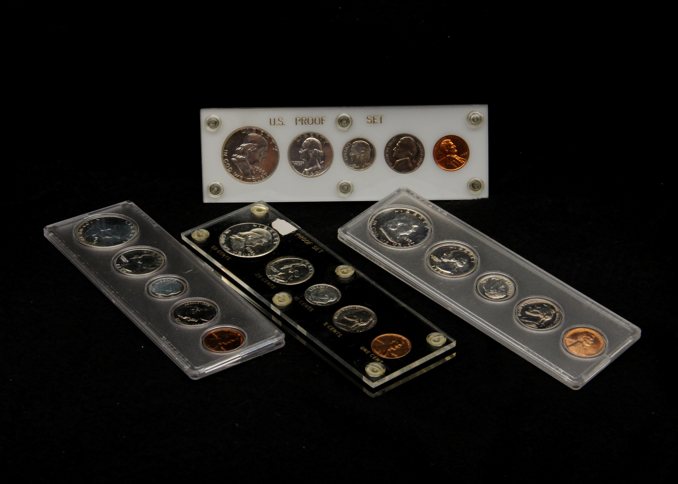 1952, 1953, 1954, an 1960 U.S. Proof Sets | EBTH