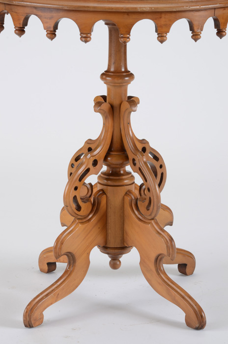 Walnut Gothic Revival Table | EBTH