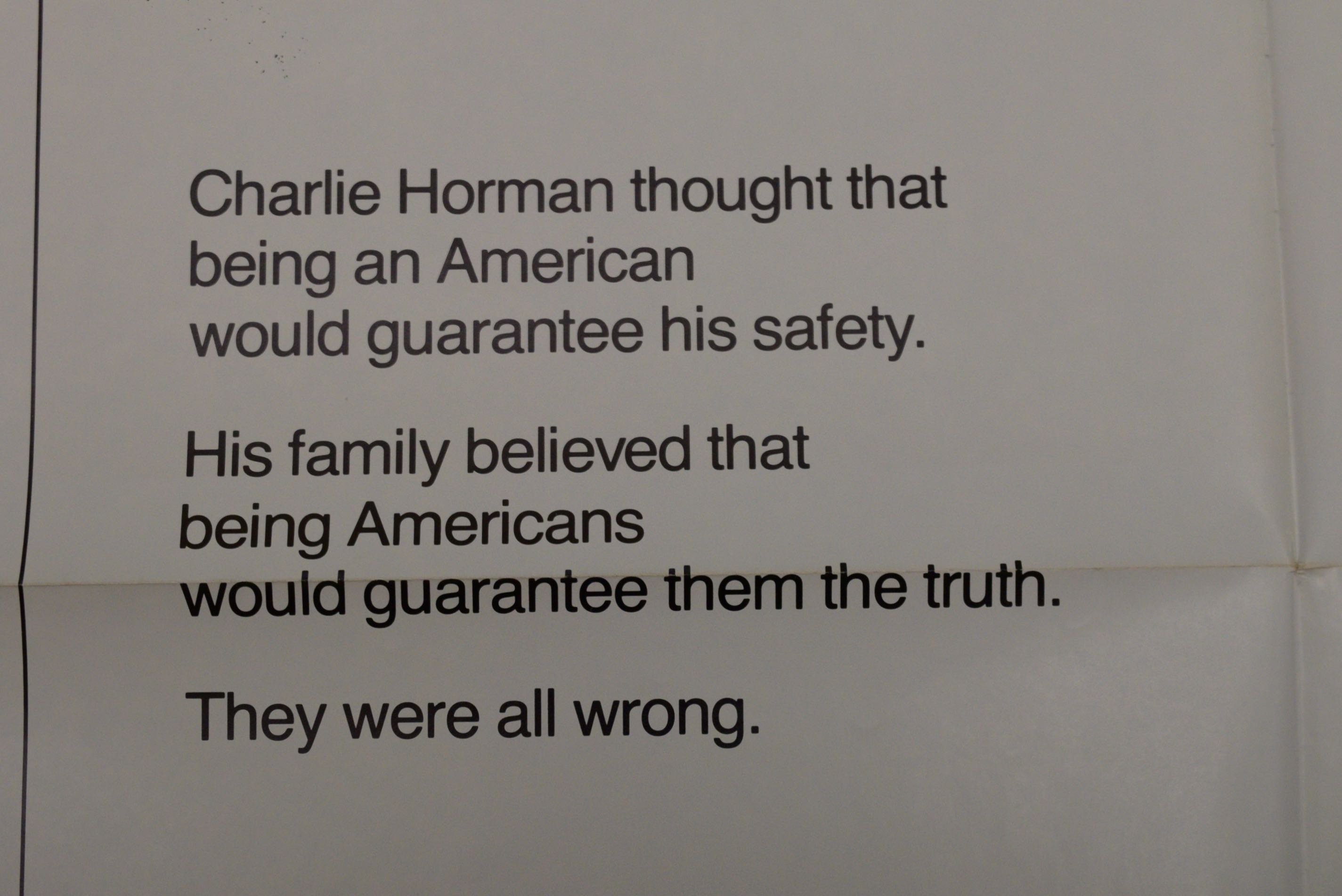 Original Movie Poster for "Missing" - 1982 | EBTH