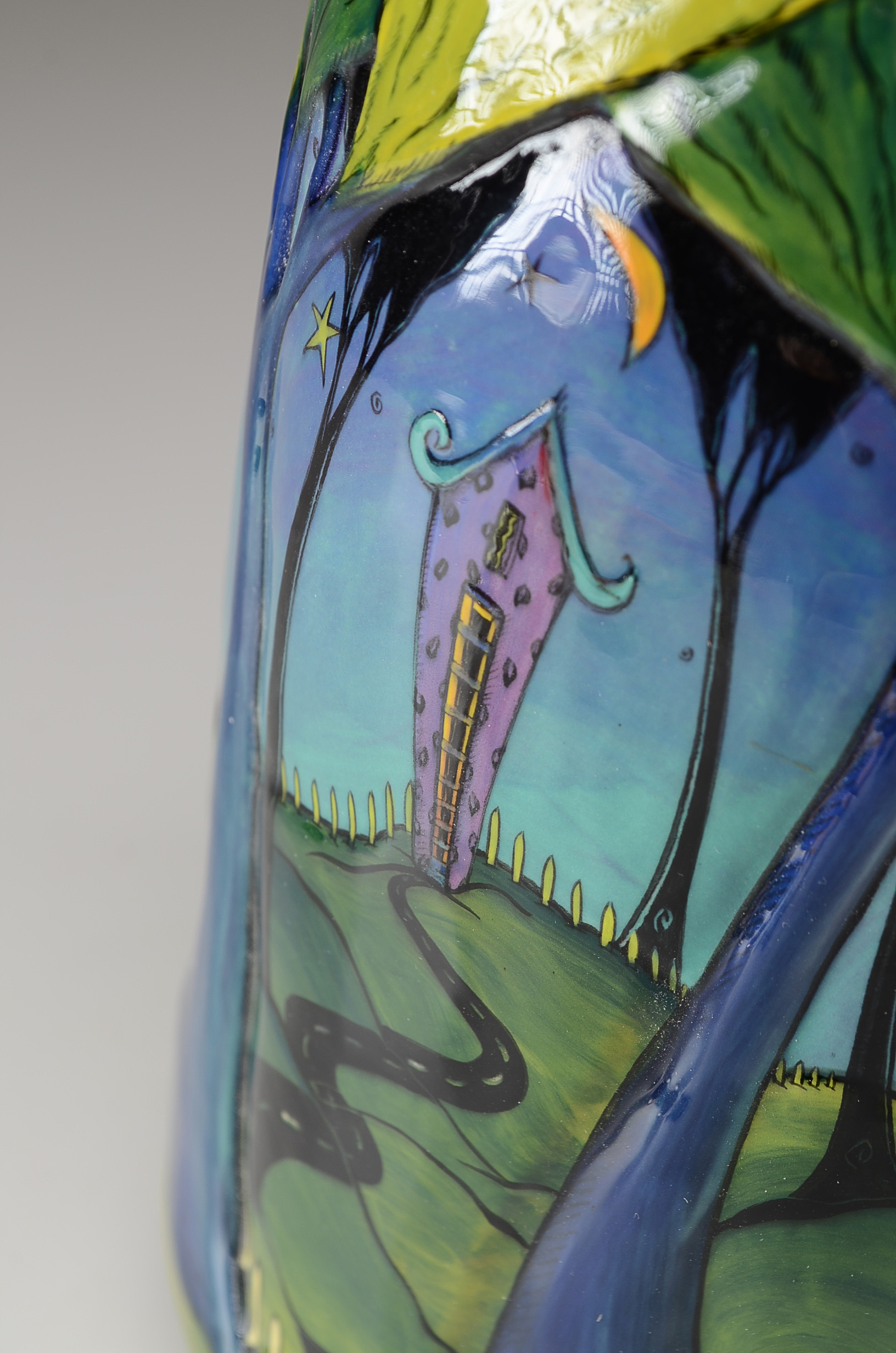 Signed Terri Kern Ceramic Cookie Jar | EBTH