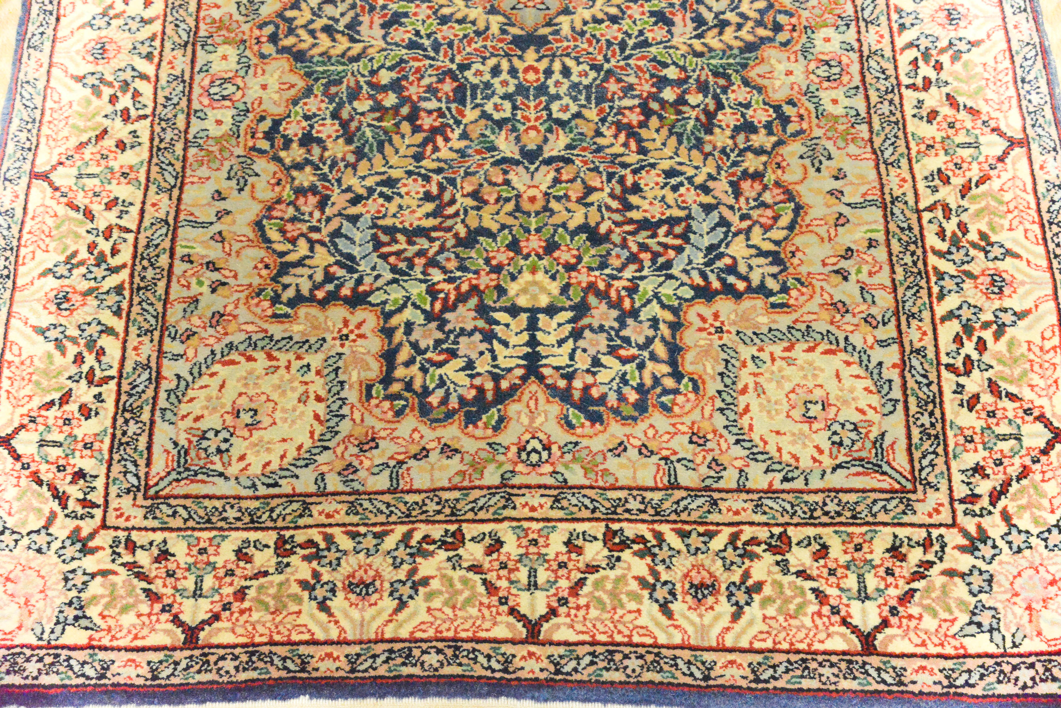 Semi Antique Persian Kerman Carpet | EBTH