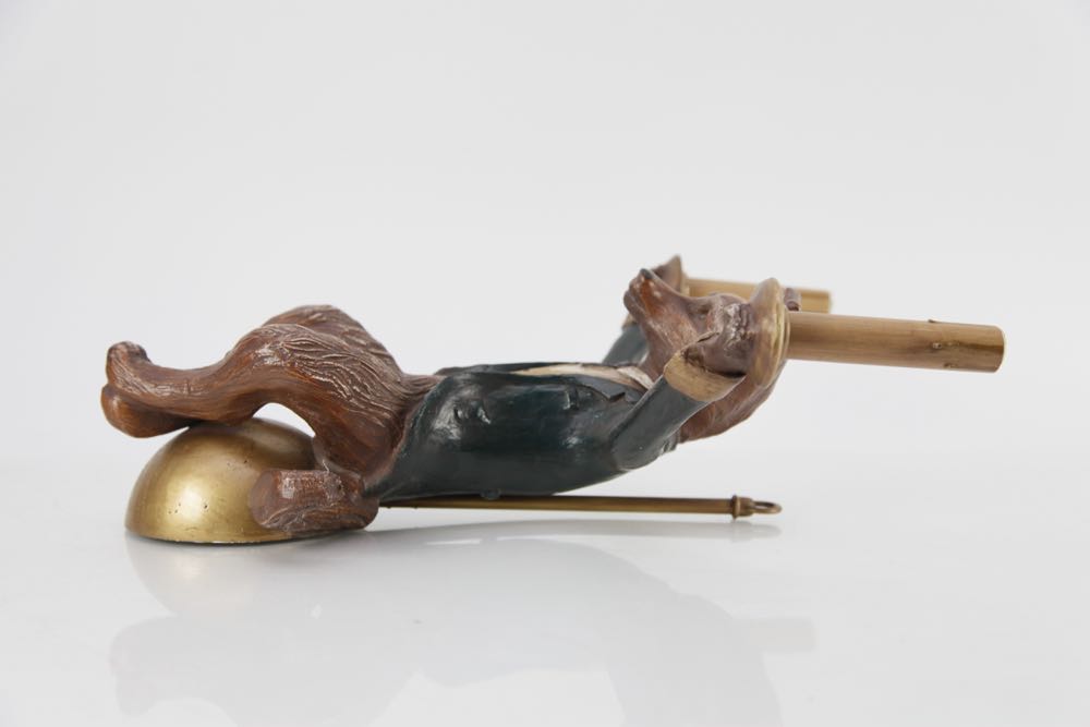 Carved Fox Light Fixture | EBTH