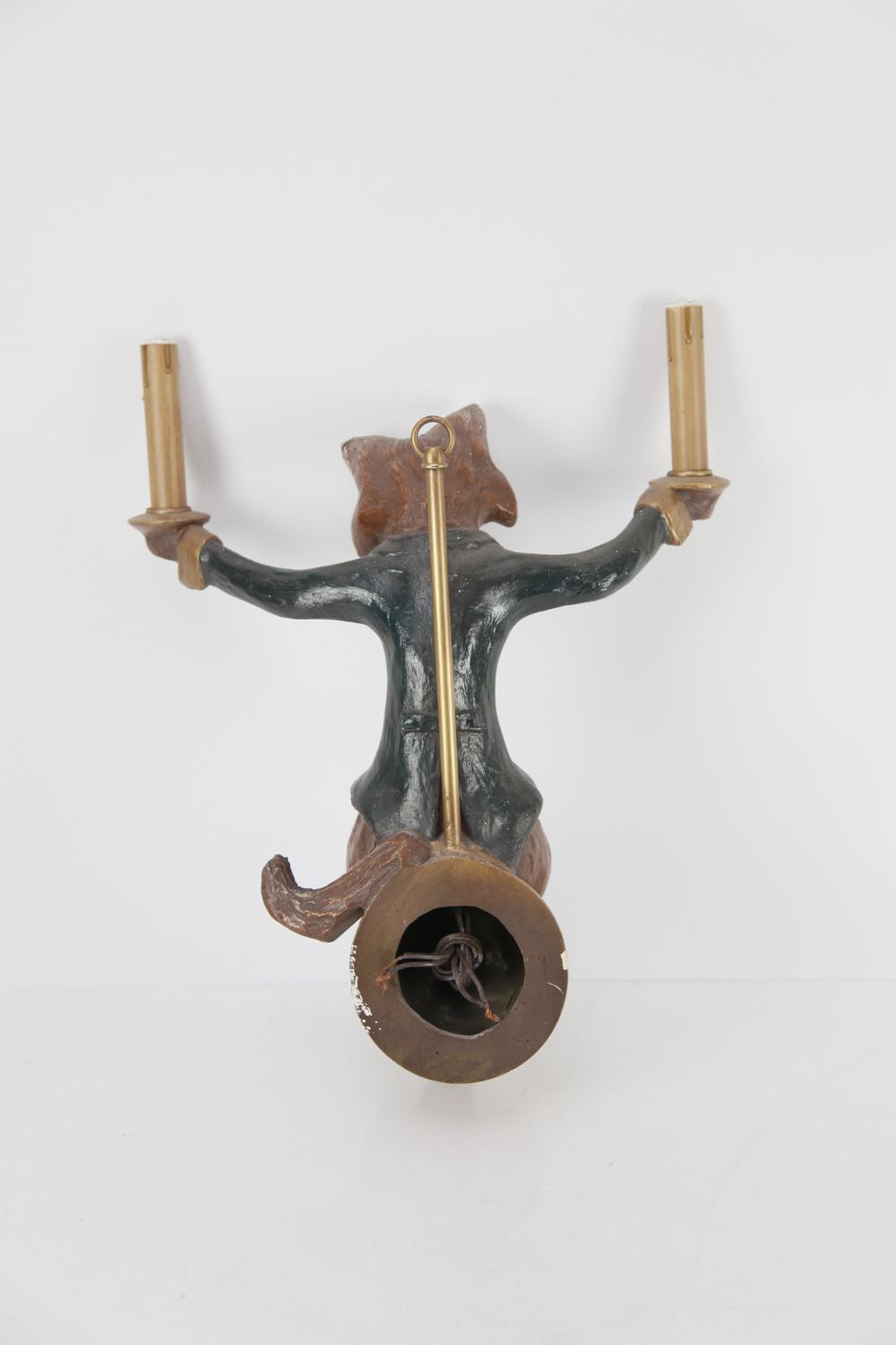 Carved Fox Light Fixture | EBTH