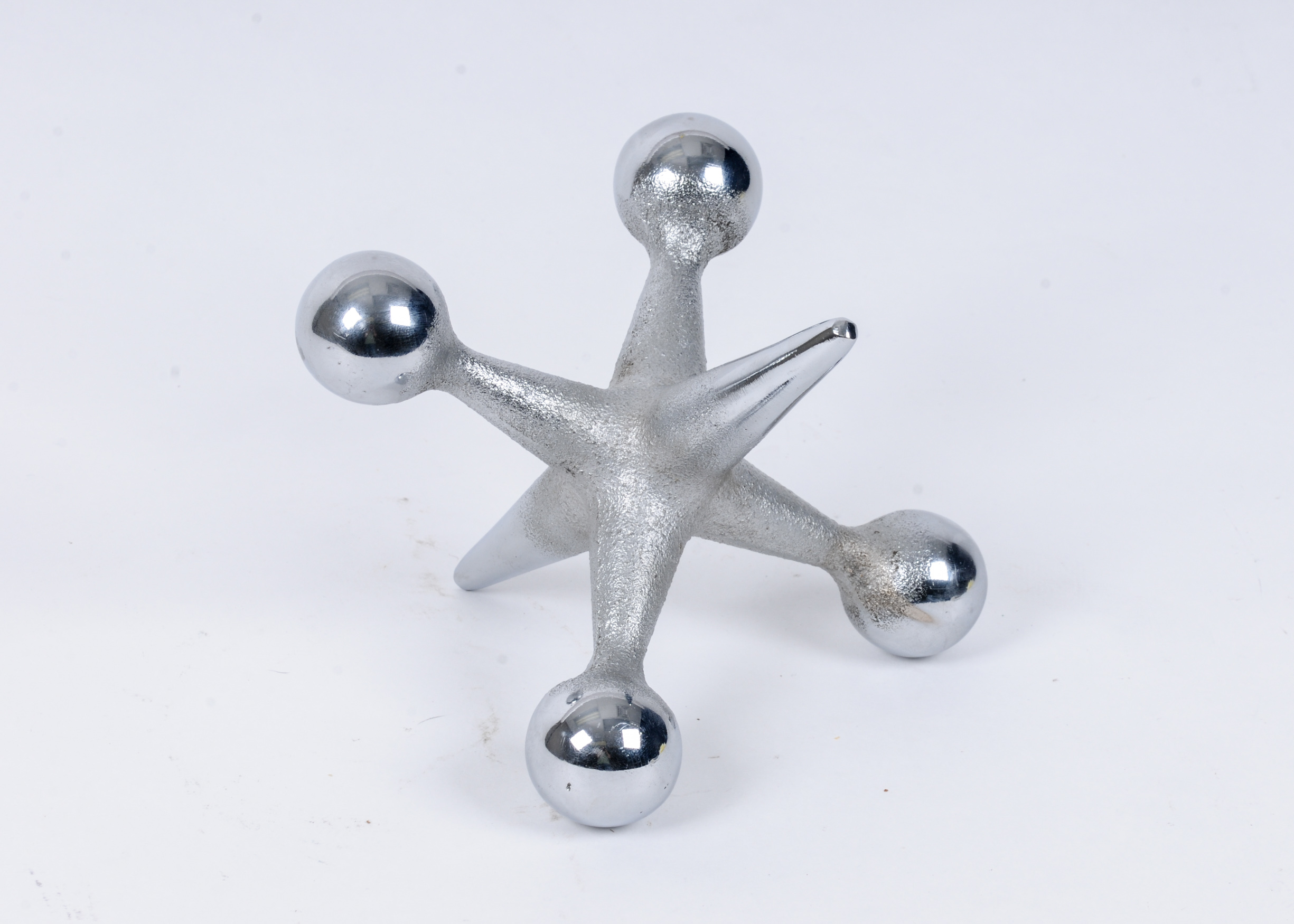 Vintage 1970s Metal Jack Sculpture | EBTH