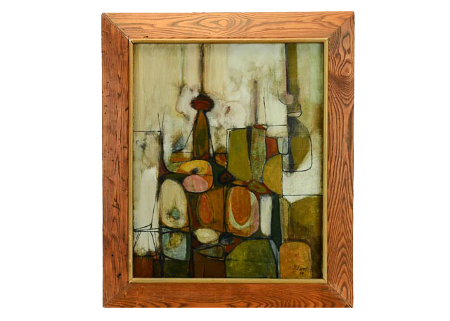 David Lund Abstract Oil Painting | EBTH