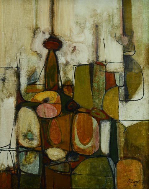 David Lund Abstract Oil Painting | EBTH