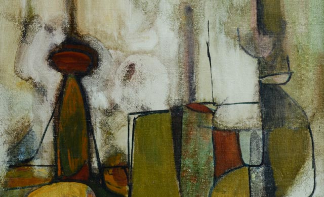 David Lund Abstract Oil Painting | EBTH