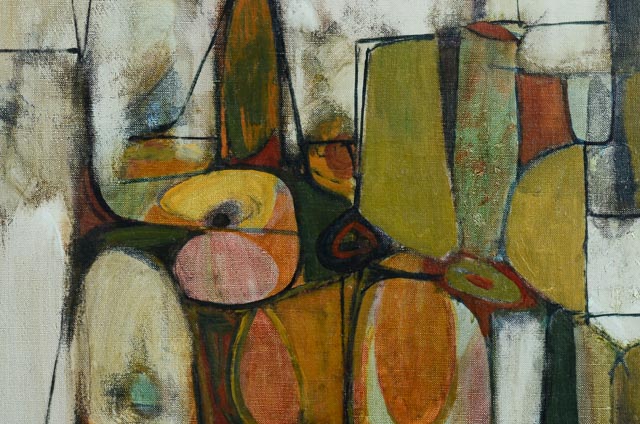 David Lund Abstract Oil Painting | EBTH