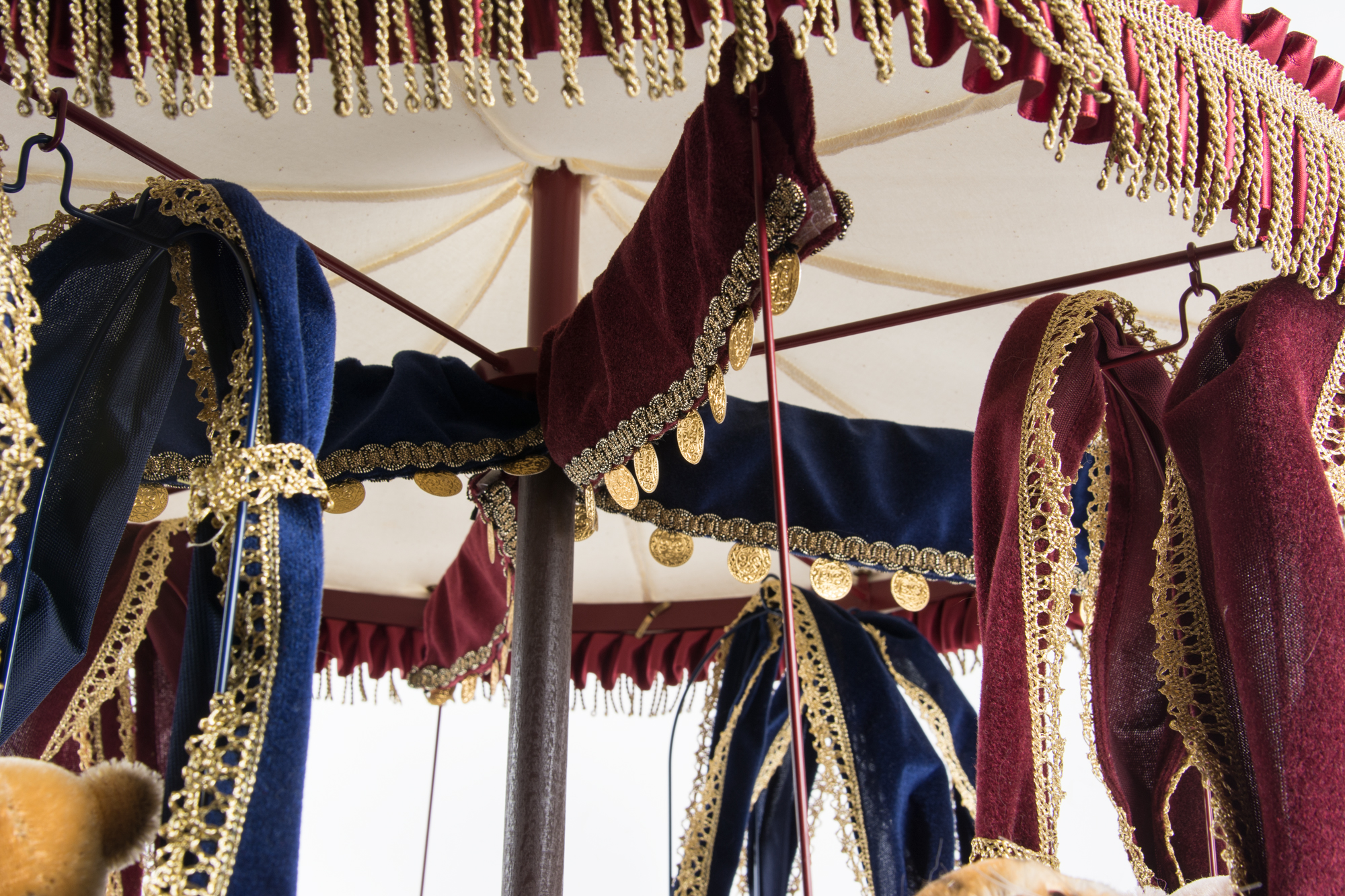 Steiff Millennium Carousel, Four Gondolas, Eight Bears, and Four ...