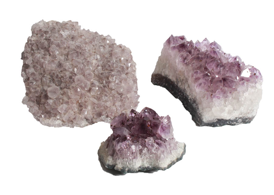 Trio of Amethyst Geodes | EBTH