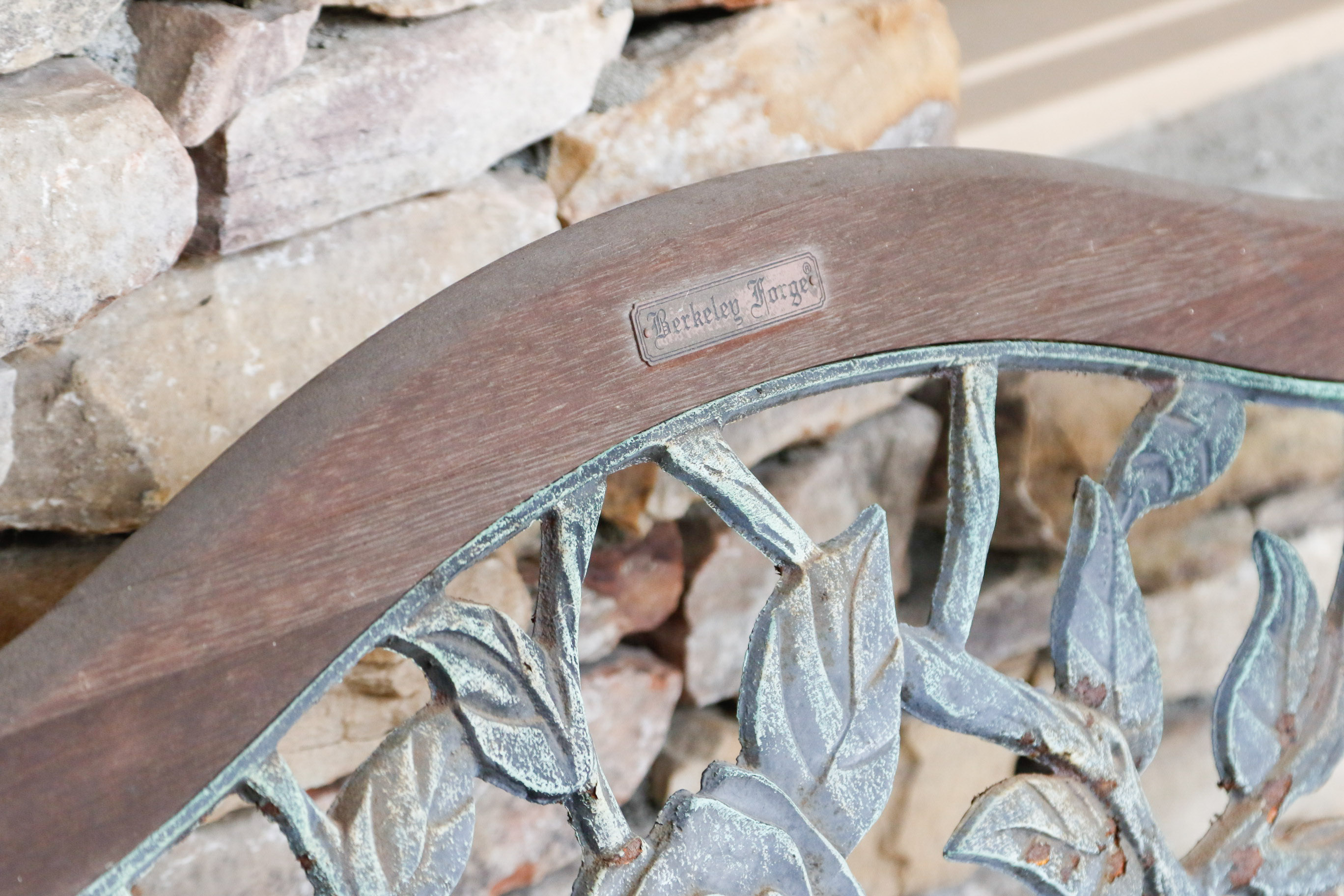 Berkeley Forge & Foundry Garden Bench | EBTH