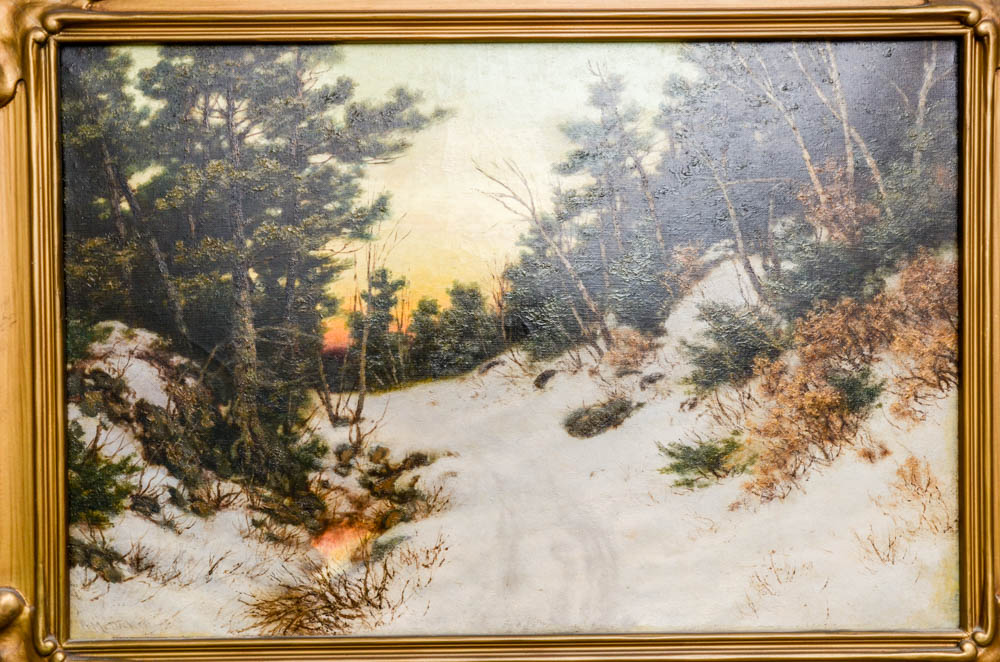 Robert Decker Oil on Canvas Painting | EBTH