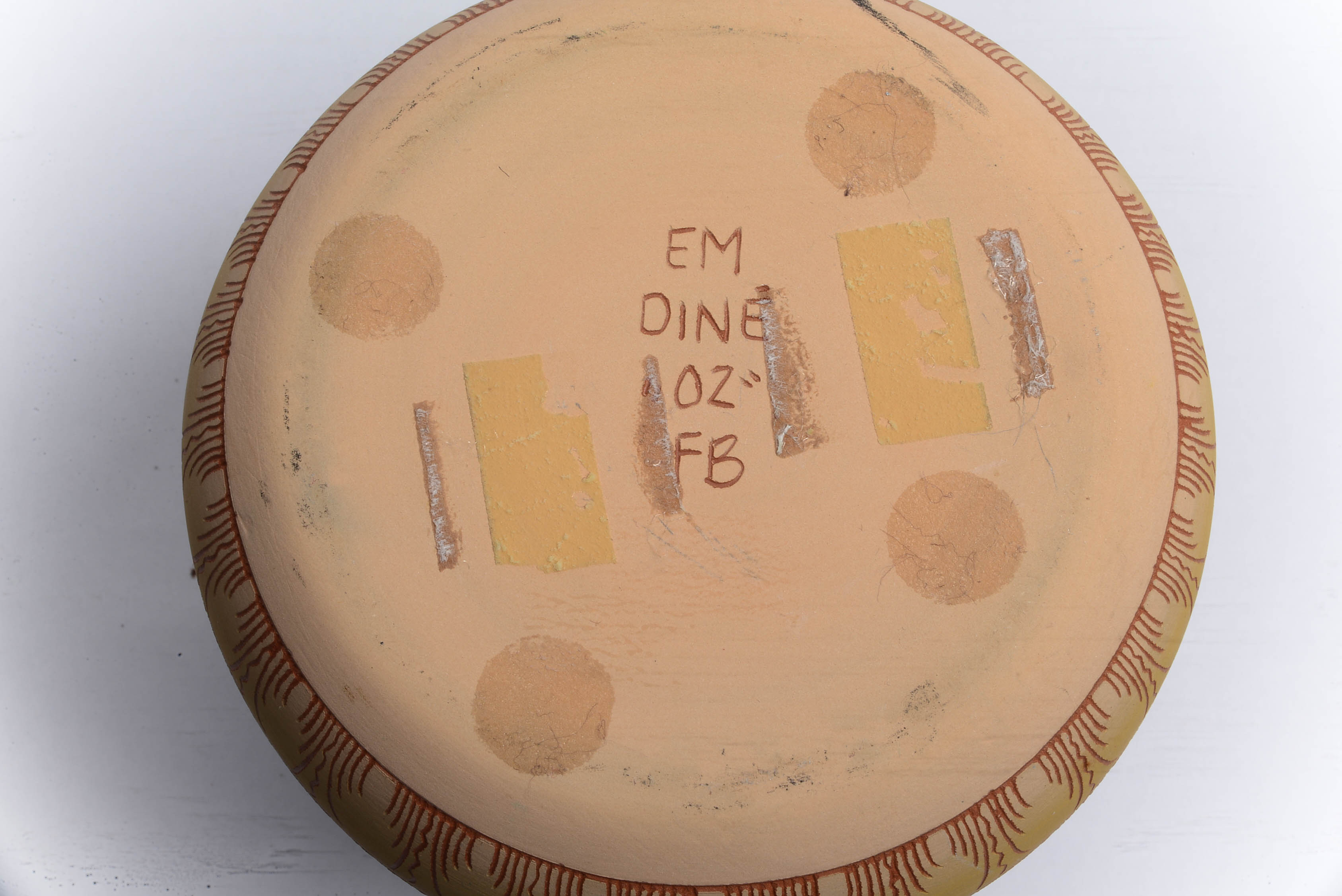 Collection of E.M. Dine Etched Navajo Pottery | EBTH