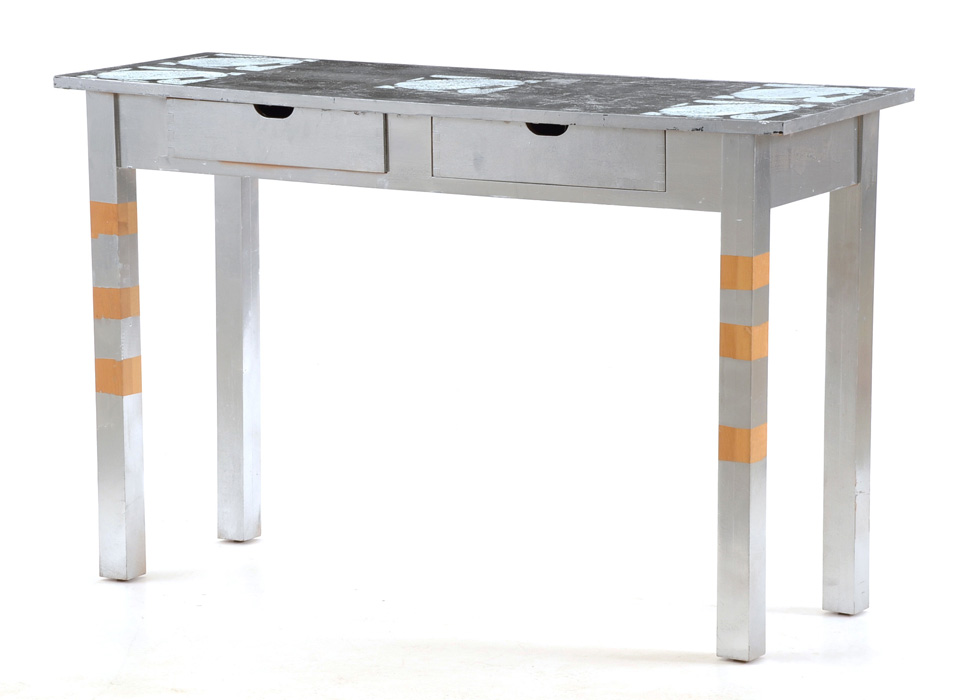 Silver Finished Console Table | Everything But The House