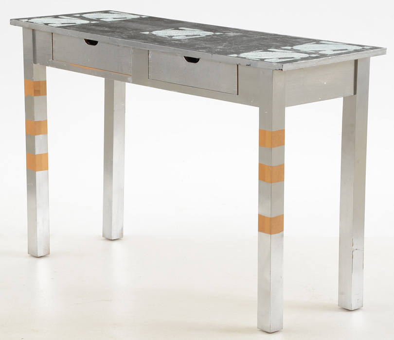 Silver Finished Console Table | Everything But The House