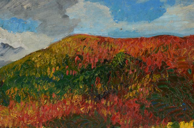 Helen Hamilton Original Oil on Canvas Landscape | EBTH