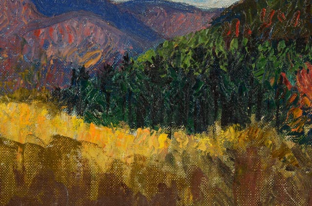 Helen Hamilton Original Oil on Canvas Landscape | EBTH