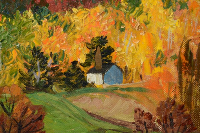 Helen Hamilton Original Oil on Canvas Landscape | EBTH