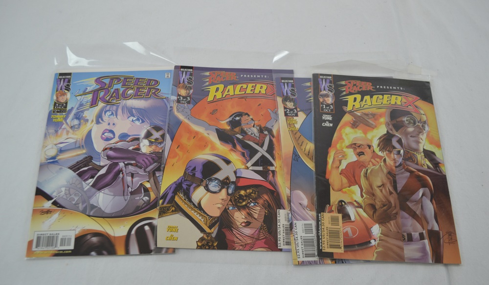 Collection Of Speed Racer & Racer X Comic Books | EBTH