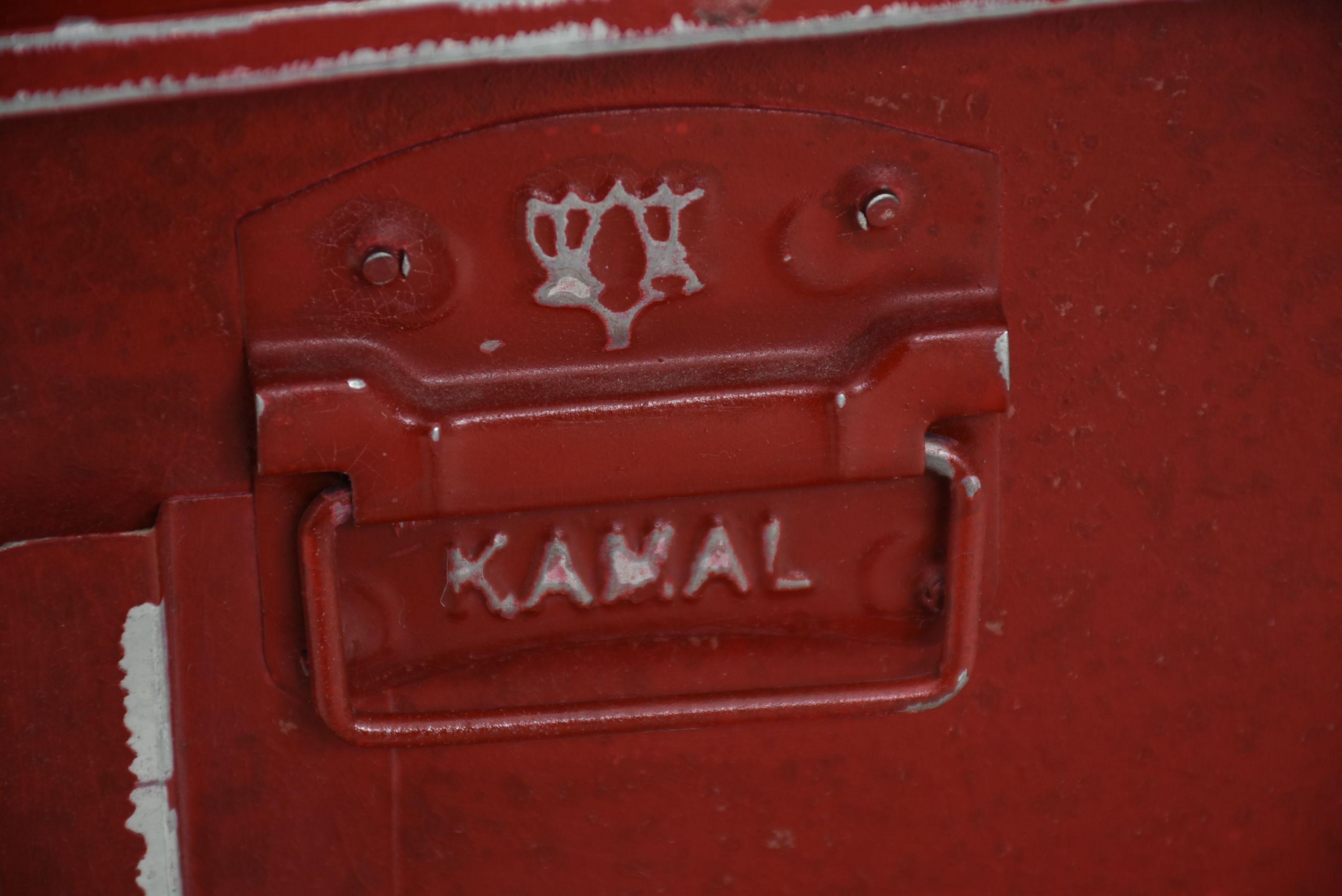 Red Metal Utility Storage Unit | EBTH