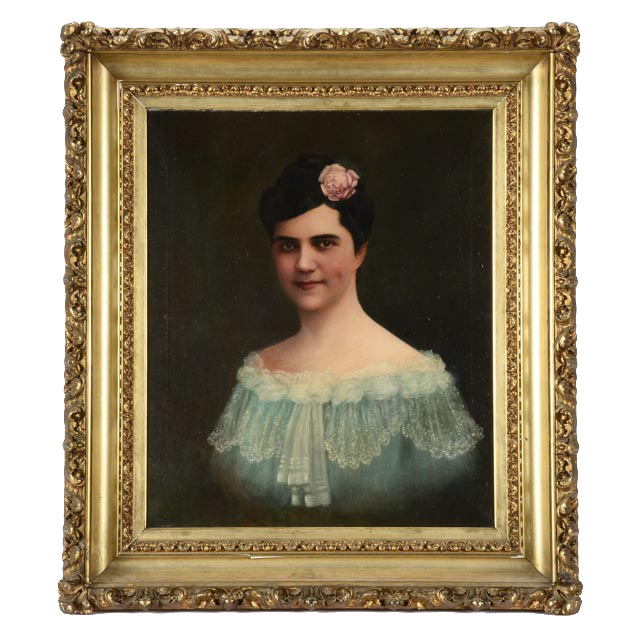 A. L. Shea Oil on Canvas Portrait | EBTH