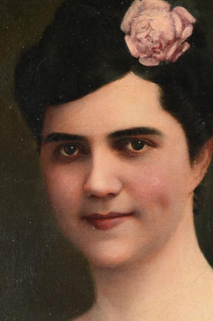 A. L. Shea Oil on Canvas Portrait | EBTH