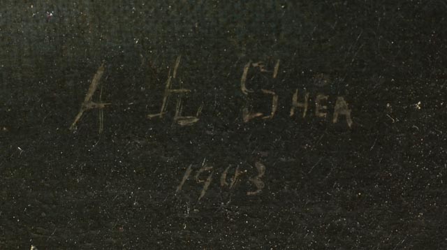 A. L. Shea Oil on Canvas Portrait | EBTH