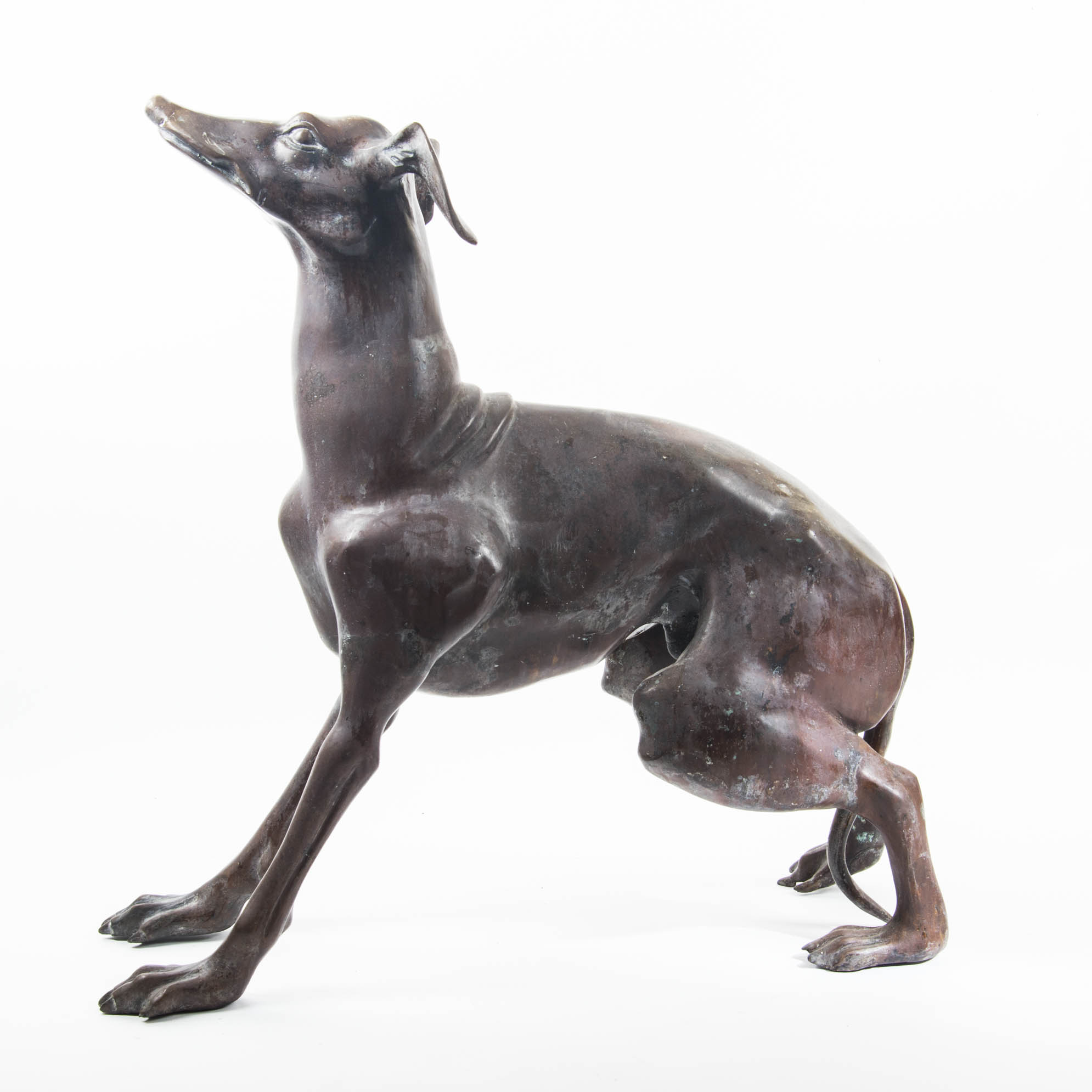 Brass Greyhound Statue | EBTH