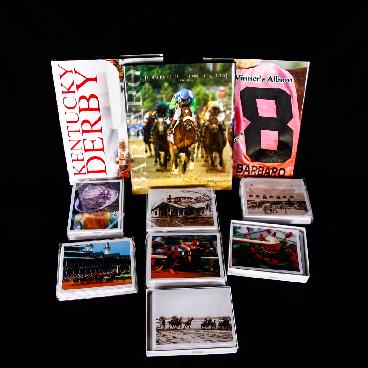 Kentucky Derby Postcards and Three Derby Books | EBTH