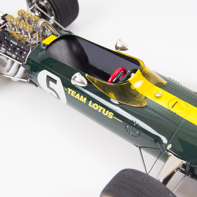 Handcrafted 1967 Lotus Type 49 #5 Race Model by Andy Mathews | EBTH