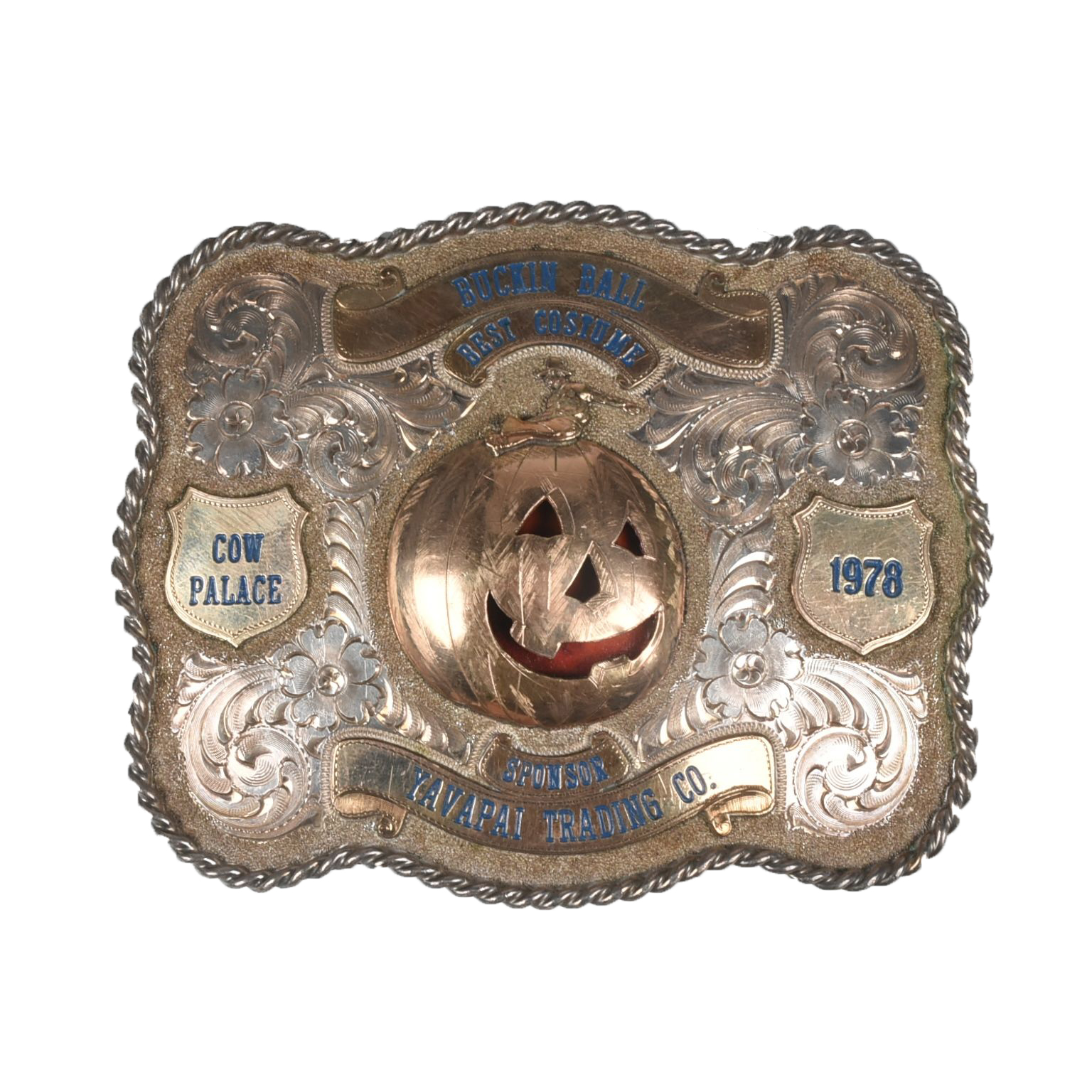 1978 Buckin Ball Best Costume Belt Buckle from Cow Palace Everything But The House