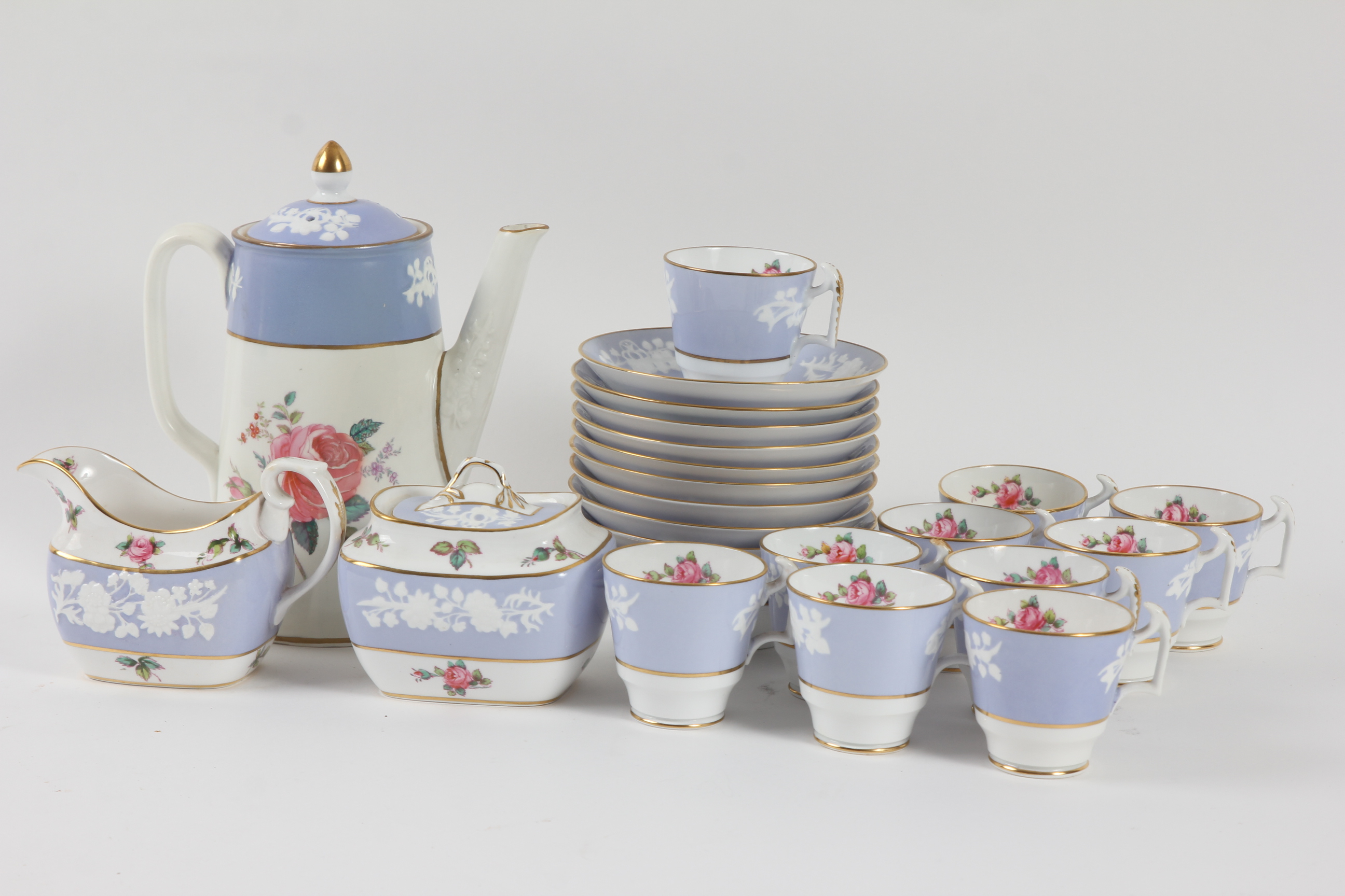 Spode Fine China Maritime Rose Tea Set | EBTH