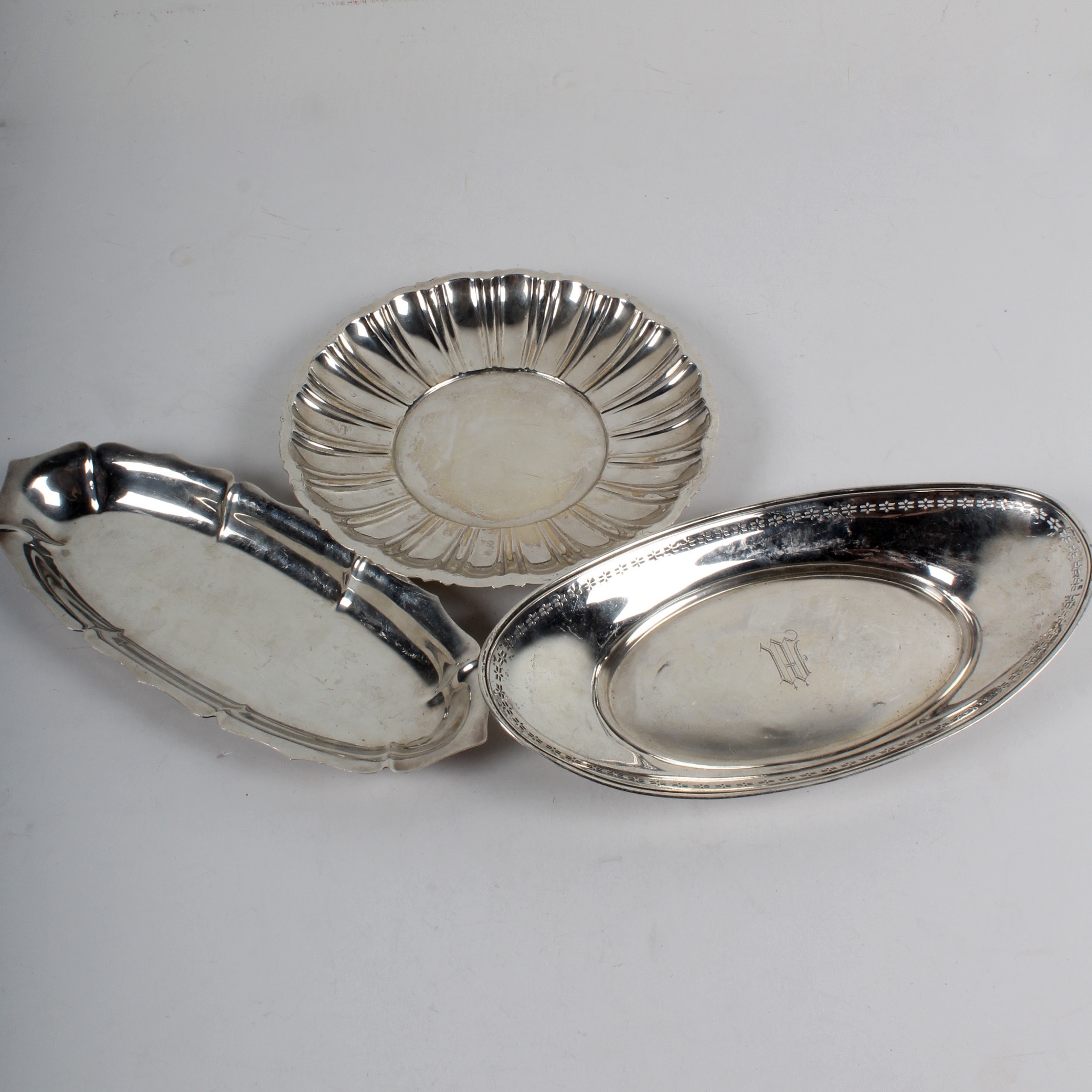 Trio of Sterling Silver Trays | EBTH