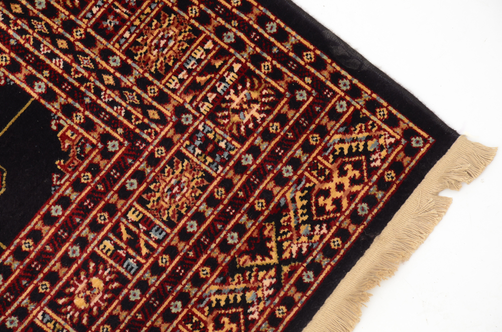 Karastan "Black Bokhara" Large Area Rug | Everything But The House