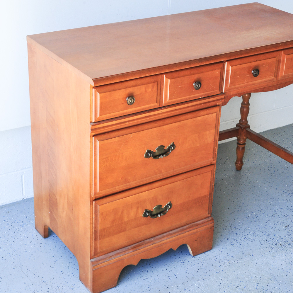 Vintage Cherry Desk | EBTH