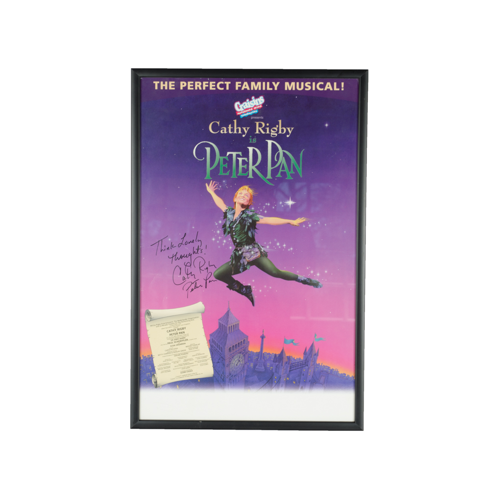 Autographed Cathy Rigby "Peter Pan" Poster | EBTH
