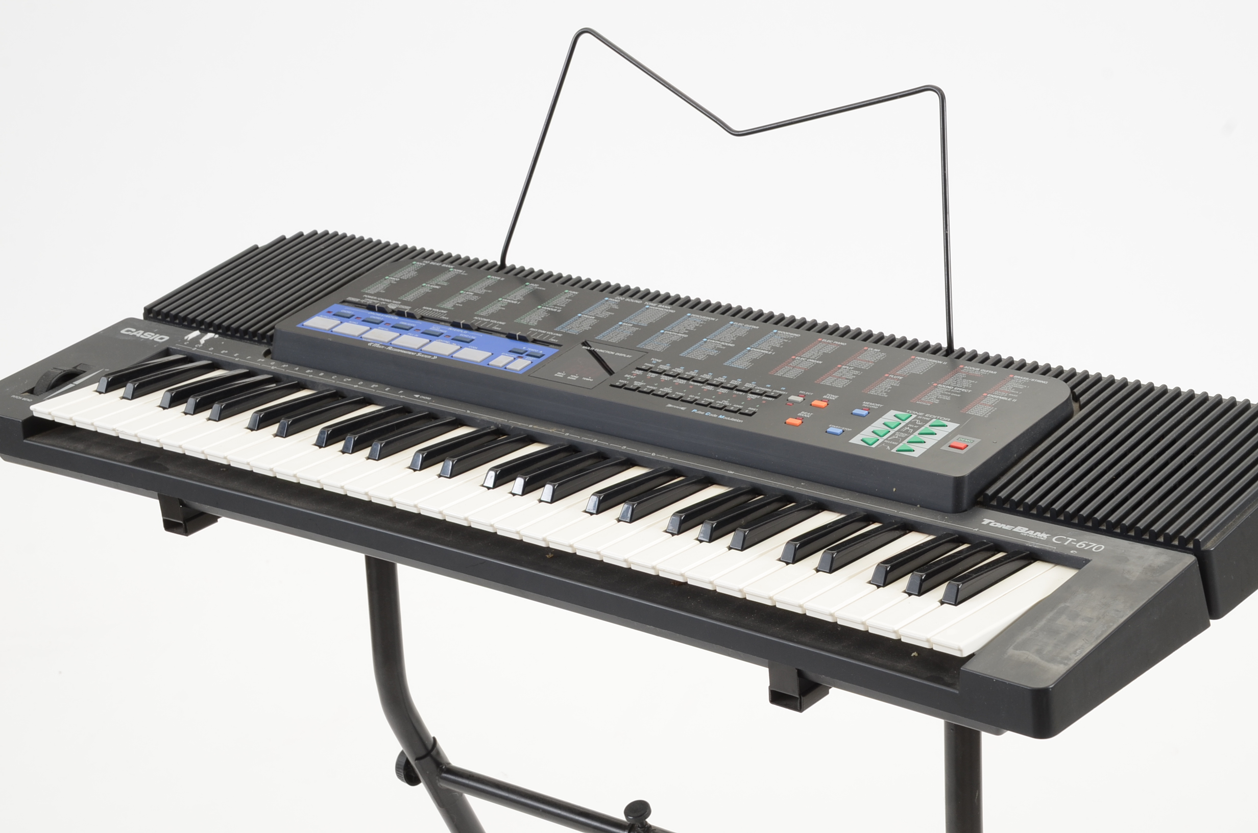 Casio CT-670 Keyboard Including Stand and Chair | EBTH