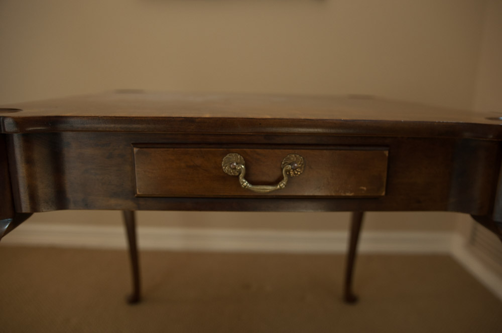 Henredon Queen Anne Style Game Table | EBTH