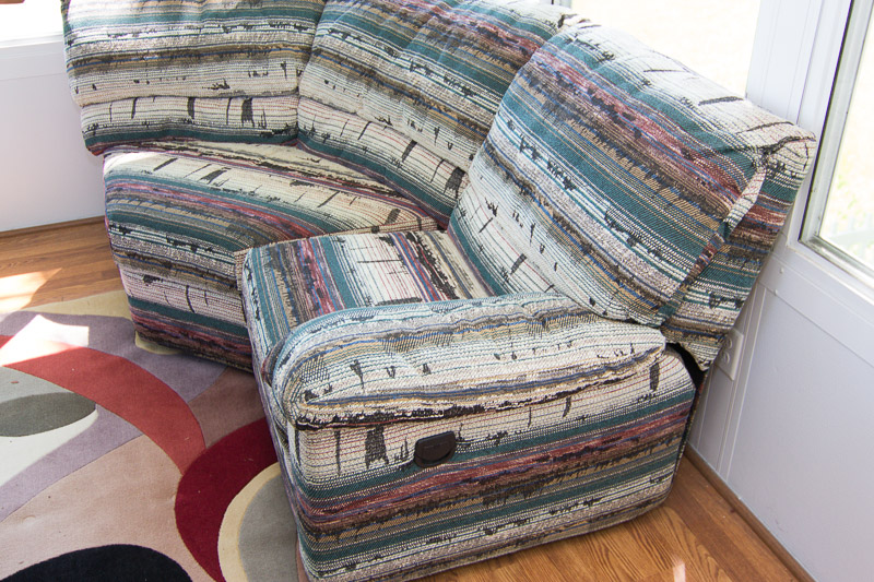 Vintage Yukon Alaska Sectional Sleeper Sofa | EBTH
