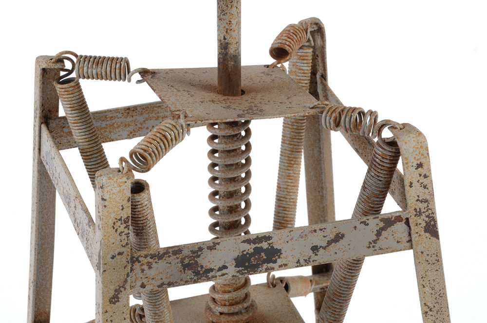 Industrial Style Spring Base Adjustable Height Stools | EBTH