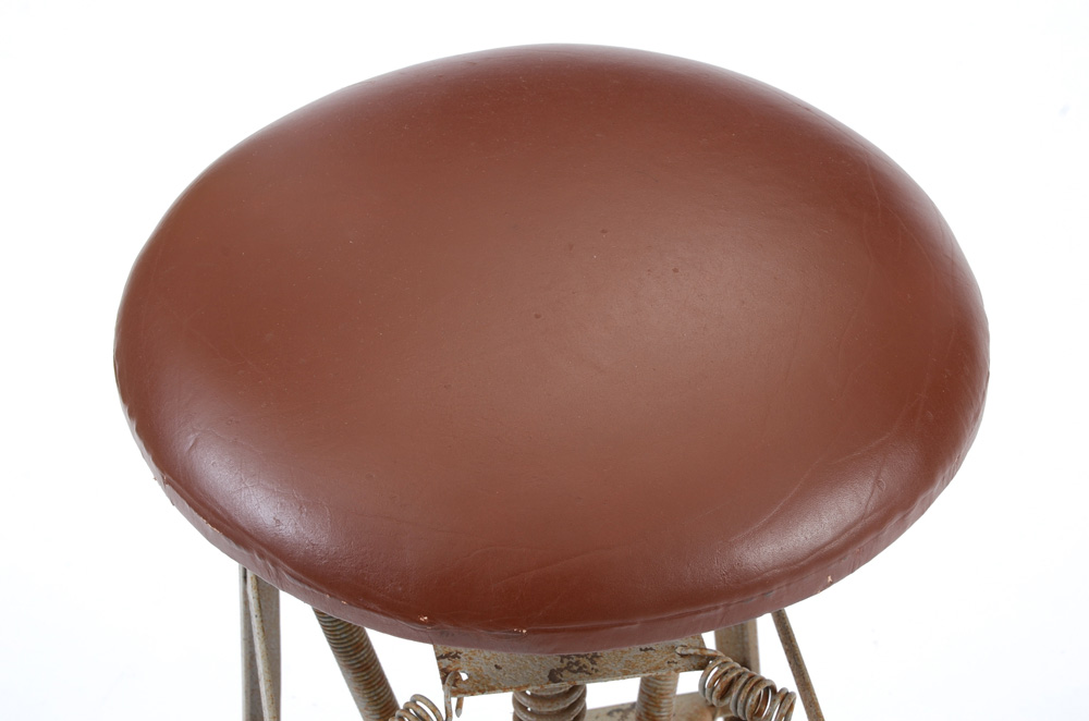 Industrial Style Spring Base Adjustable Height Stools | EBTH